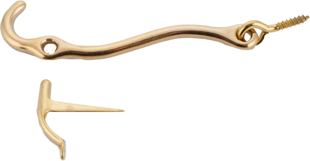 Storm hook - Brass - Model 300 - Window fittings - VillaHus