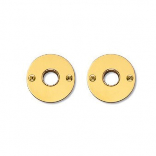 Rosset for door handle - Brass - RANDI - cc38mm - ø16mm - Rosettes ...